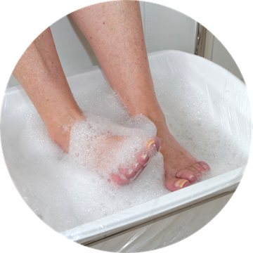 En fodbehandling i billeder – Fodterapeut Heidi Lydestad-Hansen